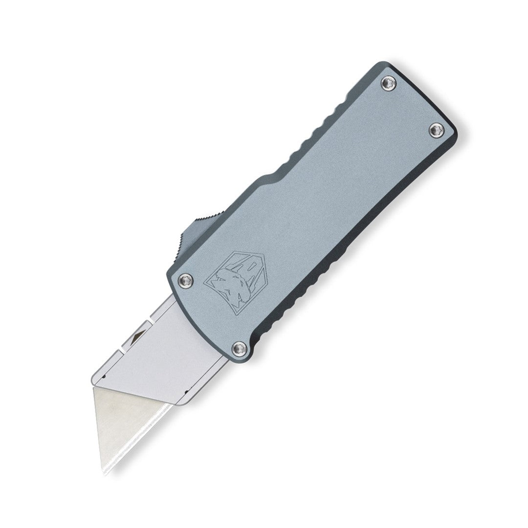 CobraTec OTF Utility Knife Gray - Sapsan Store 🇵🇱