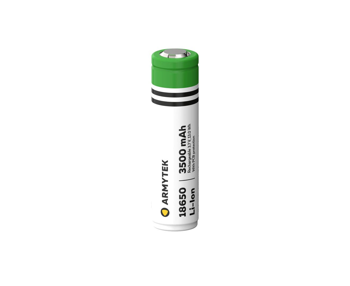 Armytek 18650 Li-Ion 3500 mAh battery, fuse - Sapsan Store 🇵🇱
