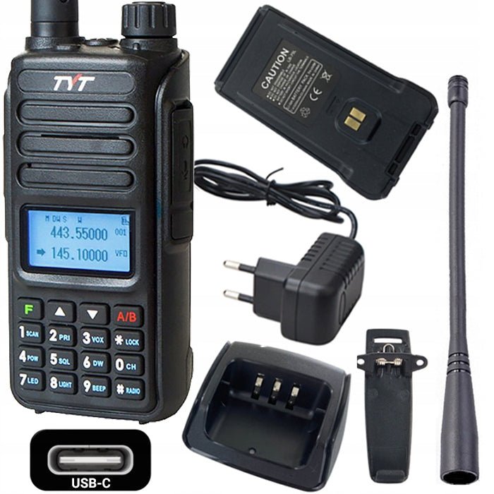 Radiotelefon TYT TH-UV98 10W USB Typ C - Sapsan Sklep 🇵🇱